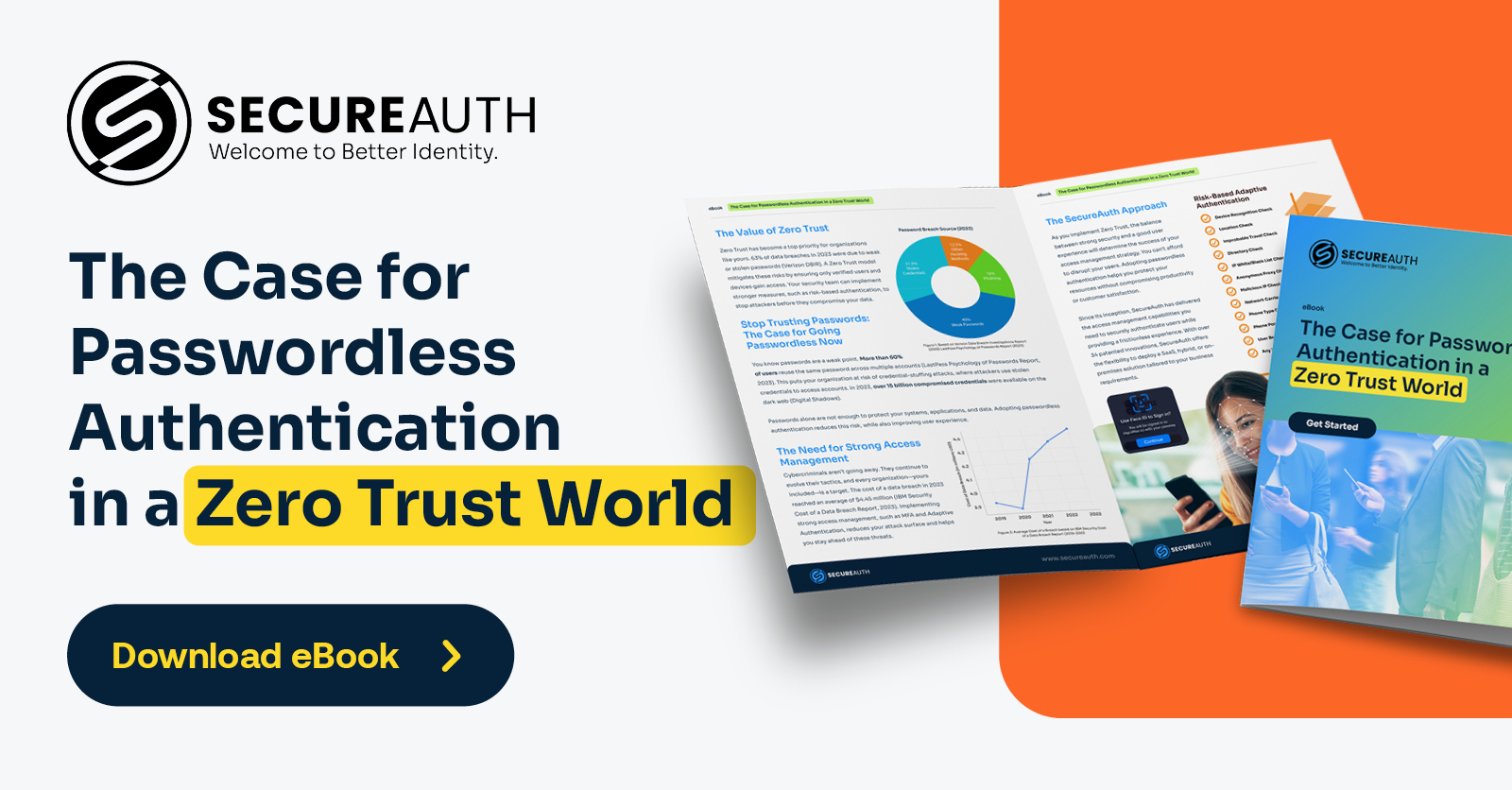 eBook - The Case for Passwordless Authentication in a Zero Trust World | SecureAuth